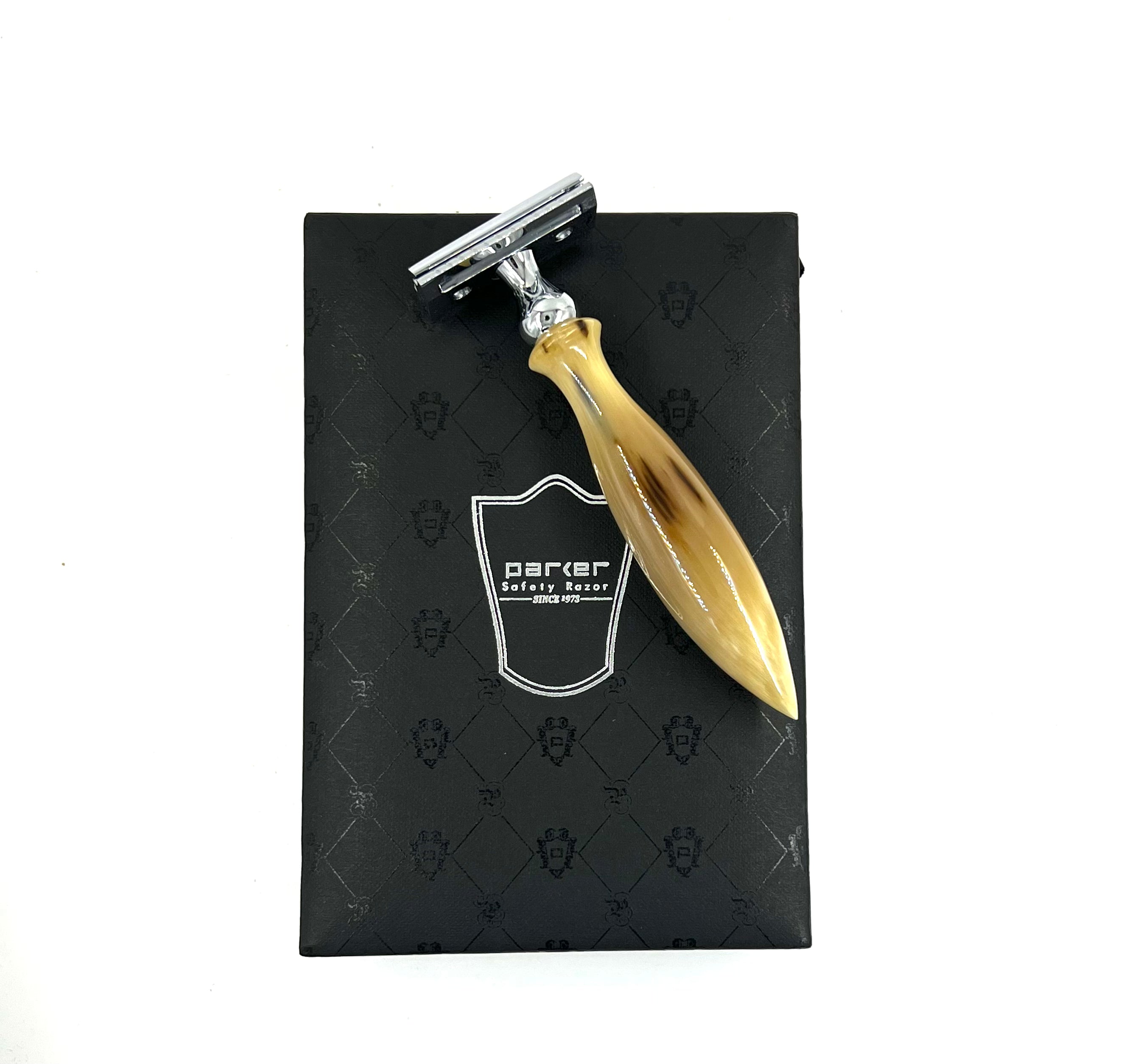 Parker Safety Razor 11r Genuine OX Horn Handle – Razor Distributors